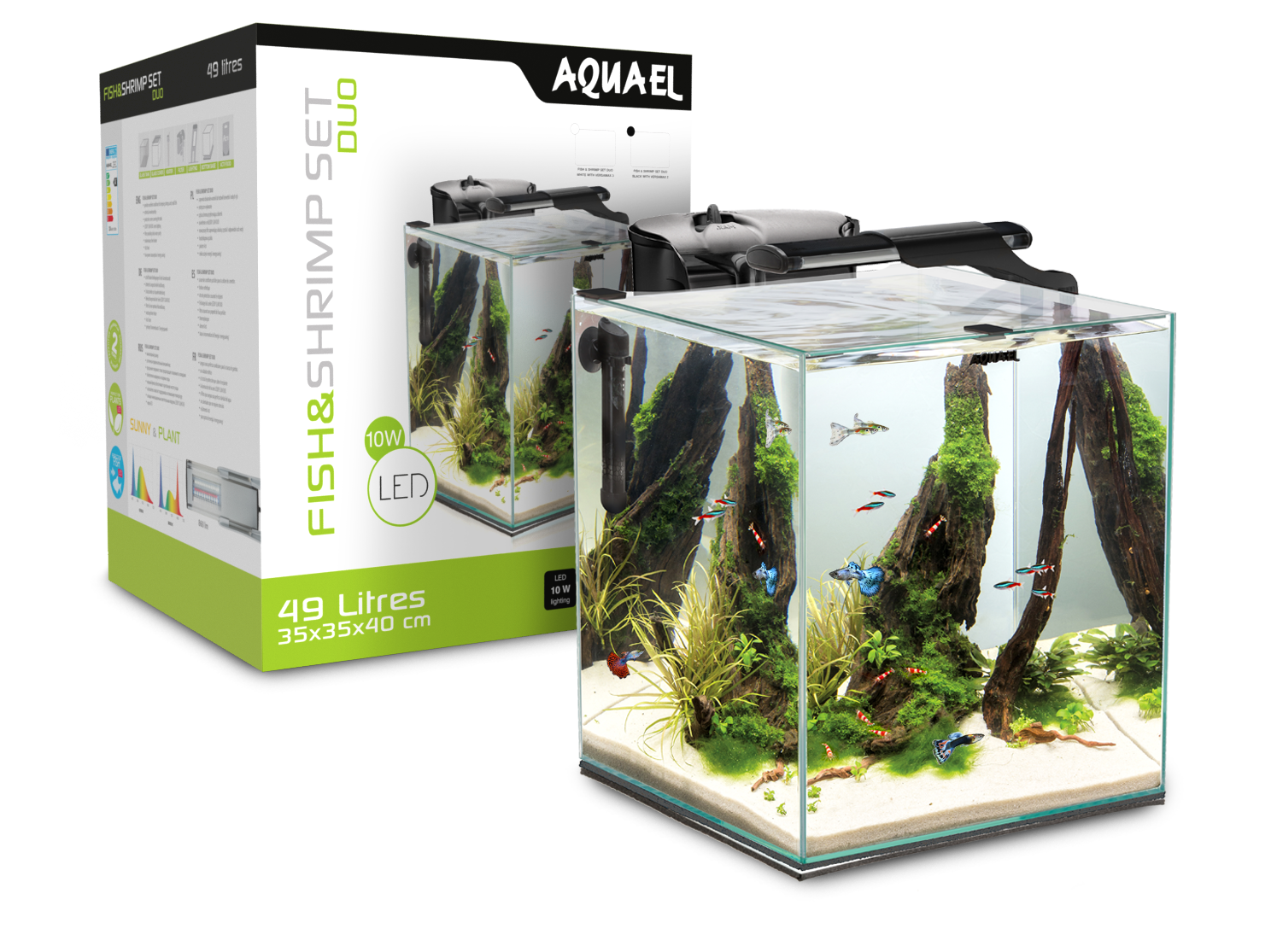 FISH&SHRIMP SET DUO - Aquael